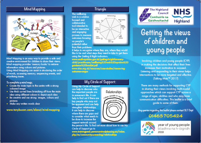 Getting the views of children and young people – bumps to bairns