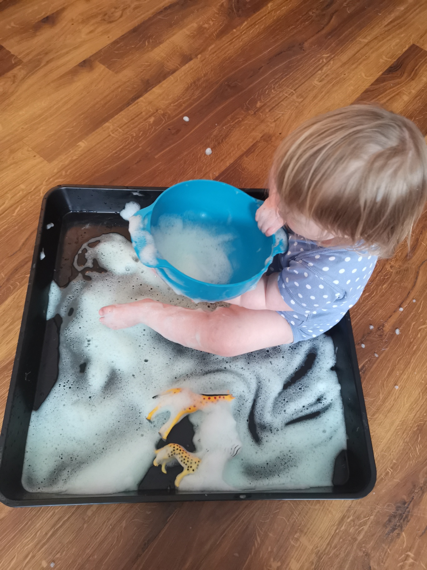 Foam fun – bumps to bairns